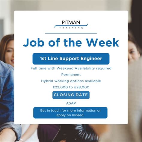 Pitman Training Manchester On Linkedin Joboftheweek Pitmantraining Stem Manchester