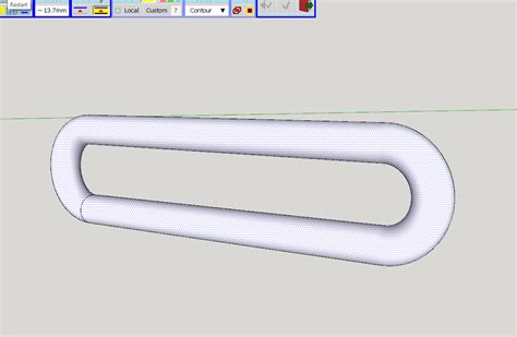 Scale A Closed Extrusion Sketchup Sketchup Community