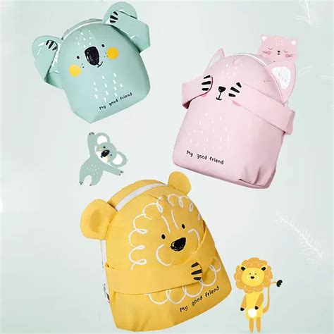 만화 어린이 배낭 학교 유치원 책 가방 소년 소녀 어린이 여행 배낭 4 색 키즈 액세서리