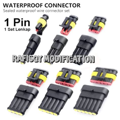 1p Socket Connector Cable Waterproof 1 Pin Socket Waterproof Connector Shopee Philippines