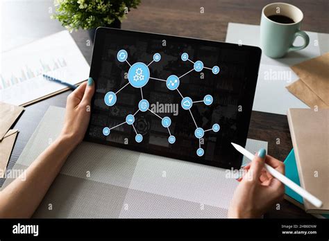 Business And Manufacturing Process Automation Workflow Optimization