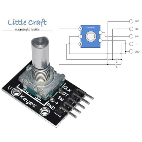 Rotary Encoder For Arduino Robotic Respberry Shopee Malaysia