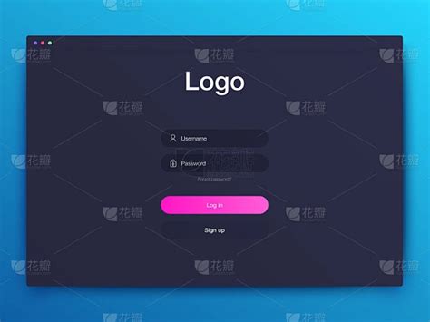 矢量插图屏幕和网页的概念素材 花瓣网