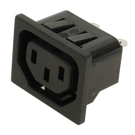 Iec320 Male Chassis Power Plug Jaycar Australia