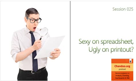 CP025 Sexy On Spreadsheet Ugly On Printout Chandoo Org Learn Excel Power BI Charting Online