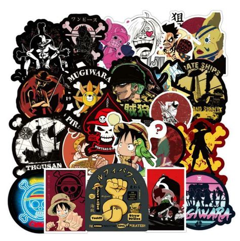 One Piece Stickers 100 Lot Anime Sticker Set 3937184563
