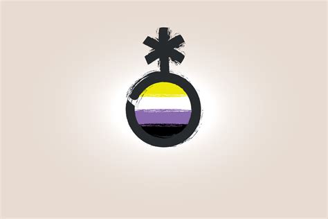 All About The Nonbinary Symbol Lgbtq Nation
