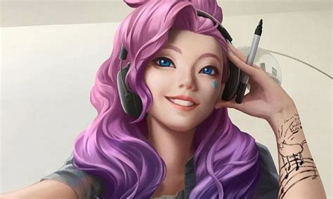 League Of Legends Seraphine Wallpapers Wallpaper Cave