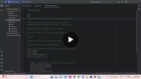 Python Passwordgenerator Codingprojects Cybersecurity Naveen Kumar
