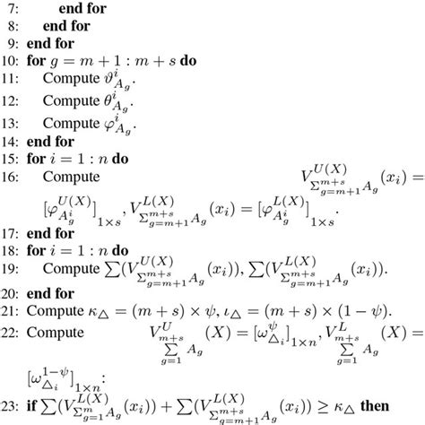 Algorithm 2 Vector‐based Dynamic Algorithm For Updating The Download Scientific Diagram
