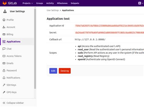 django Настройка авторизации через gitlab stack overflow на русском