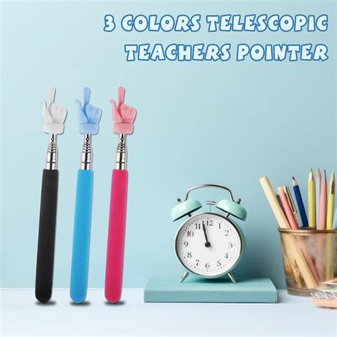 Mabor Pcs Teacher Pointer Finger Hand Pointer Extendable Pointer Telescopic Finger Pointer