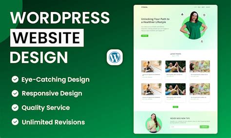 create modern and responsive wordpress website blog by hirush dev fiverr
