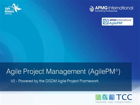 Mytcc Handbook Agile Project Management Agilepm Tcc