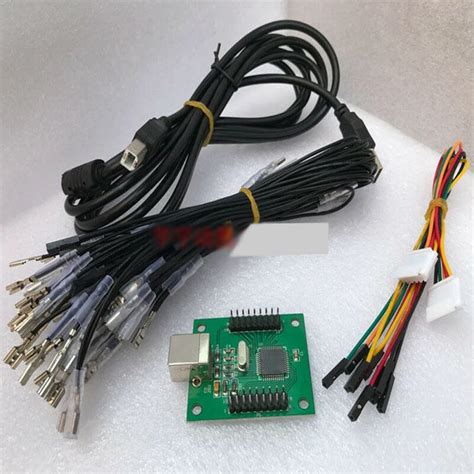 NEW ARCADE ENCODER To USB Controller Wiring Players DIY Kit For Mame PC PS PicClick UK