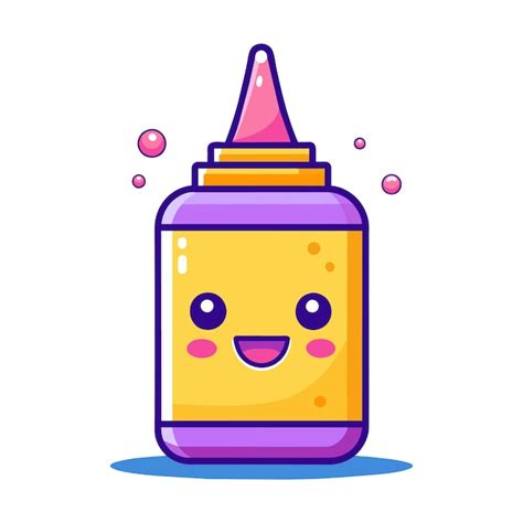 Premium Vector Glue Cute School Vector Eps