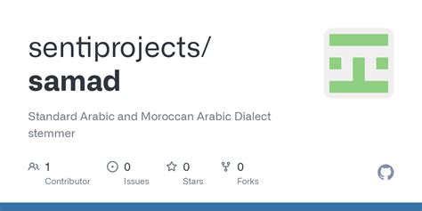 GitHub Sentiprojects Samad Standard Arabic And Moroccan Arabic Dialect Stemmer