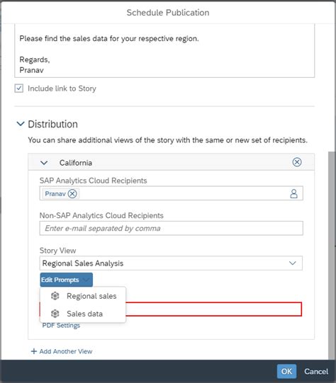 Defining Prompt Values While Creating Or Editing S Sap Community