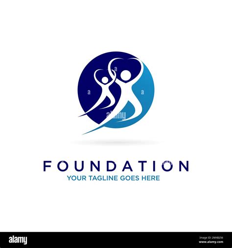 Unique Two Persons In Circle Movement Image Graphic Icon Logo Design Abstract Concept Vector