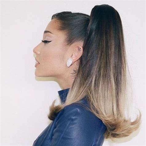 Ariana Grande Wig Side Profile