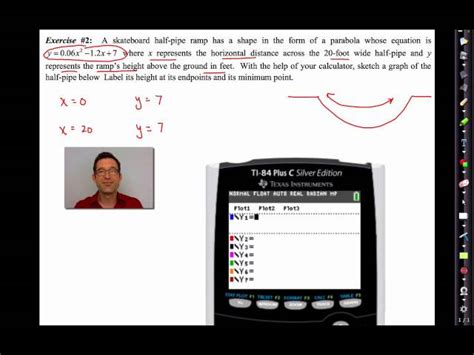 Common Core Algebra Ii Unit 6 Lesson 9 Modeling With Quadratic Functions Worksheets Library