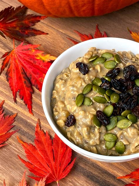 How To Prep A Week Of Pumpkin Spice Overnight Oats Popsugar Fitness