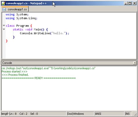 Auto Hide Notepad Console Dialog Super User