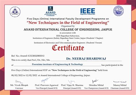 Dr Neeraj Bhardwaj On Linkedin Successfully Completion Of Five Day