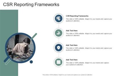 CSR Reporting Frameworks PowerPoint Presentation And Slides PPT