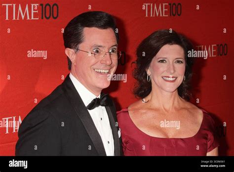 Stephen Colbert And Wife Evelyn Mcgee Colbert Attend The Ninth Annual