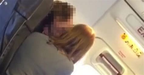 Ryanair Passenger Filmed Performing Sex Act On Her Lover During Flight In Front Of Shocked