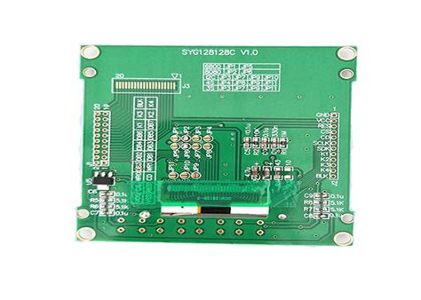 Blue Lcd Dot Matrix Display Inch Row Column Driven Dot Matrix Screen