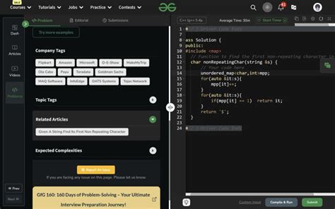 Ashutosh Maurya On Linkedin 160daysofcode Gfg160 Codingchallenge Programming Dsa
