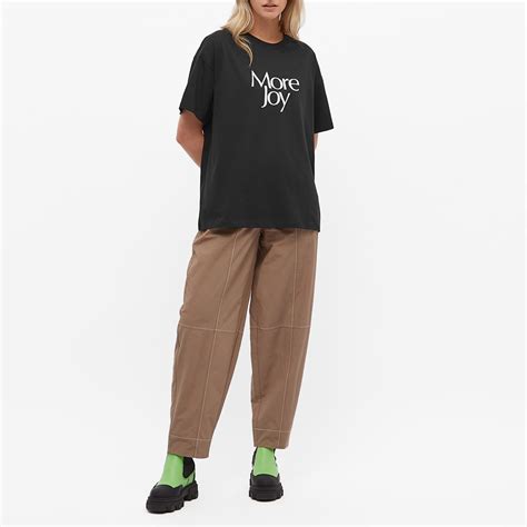 More Joy Logo T Shirt Black End Uk