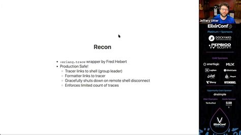 Elixirconf 2020 Jeffery Utter Debugging Live Systems On The Beam Youtube