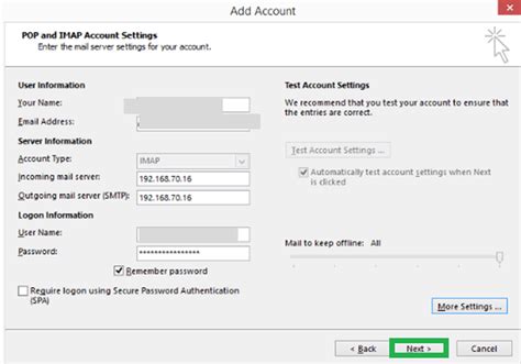 How To Set Up IMAP To Exchange Connection
