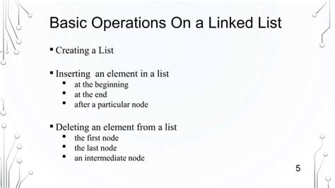 Introduction To Linked Lists Pptx