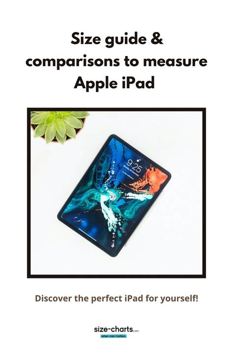 Apple IPad Sizes Comparisons Ipad Sizes Screen Size Apple Ipad