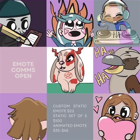 Create Custom Emotes And Badges By Honeyducky Fiverr