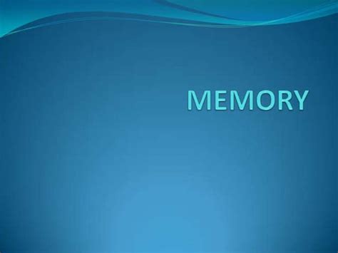 Theories Of Forgetting Ppt Brain And Nervous System Disorders Diseases And Conditions