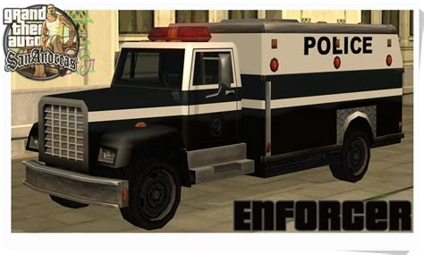Mobil Enforcer Stats Dan Lokasinya Di Gta San Andreas Gaming Tutorial Pedia
