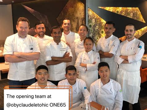One65 Team Opening Chefs Claude Le Tohic 12 Comments