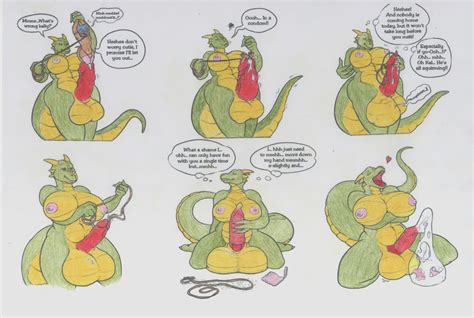 Rule 34 1boy 1futa Anthro Areola Big Breasts Big Penis Big Testicles