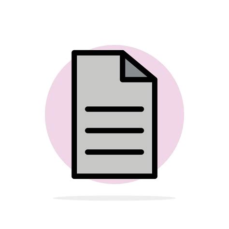 File Data User Interface Abstract Circle Background Flat Color Icon 13420278 Vector Art At Vecteezy