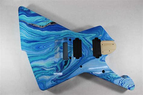 Player Grade Destroyer Iceman Hybrid Guitar Body Fits Ibanez Reverb