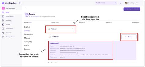 Creating Ga Dashboards On Tableau Easyinsights