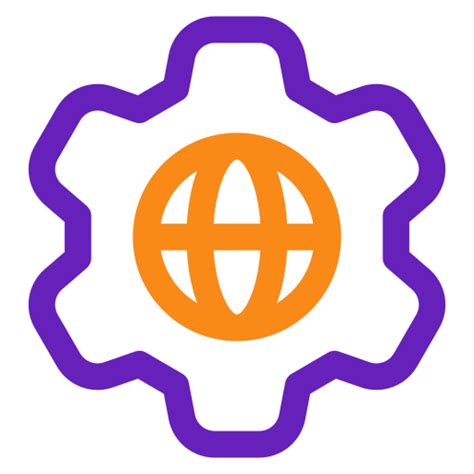 Global Setting Generic Color Outline Icon