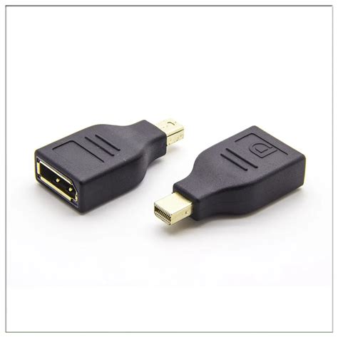 100pcs Lot New Mini Display Port Male To DP Female Adapter Converter Mini DisplayPort Mini DP