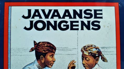 Niemeyer Tabak Javaanse Jongens 80s Advertising Board Vintage