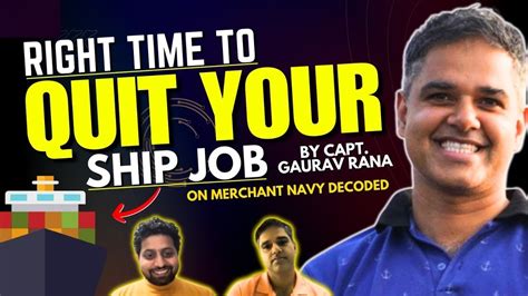 Right Time To Transition From Sea To Shore Complete Guide With